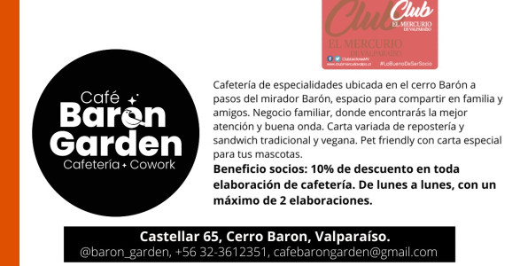 CAFÉ BARON GARDEN